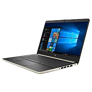HP 2019 Newest 14" Touch-Screen Laptop Intel Core i3 4GB RAM 128GB SSD Windows 10- Ash Silver Keyboard Frame