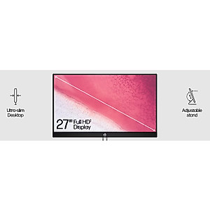 HP 27 All-in-One Desktop 4TB SSD 64GB RAM (Intel 13th Generation Core i7 Processor with 10 cores - Turbo Boost to 5.0GHz, 4 TB SSD, 64 GB RAM, 27-inch FullHD, Win 11) PC Computer Essential Pavilion