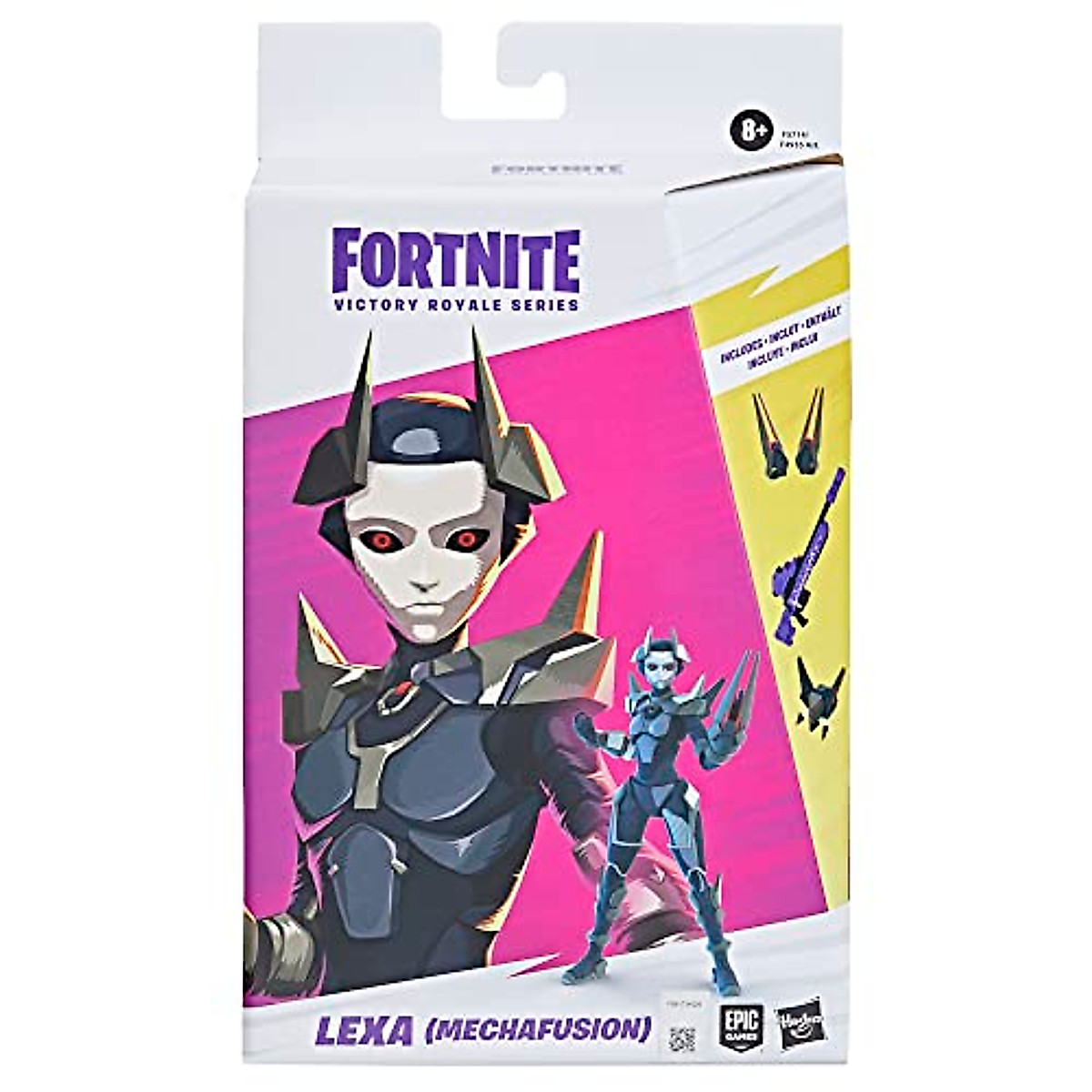 FORTNITE Victory Royale Series Lexa (Mechafusion) Collectible Action Figure for 8+ Years with Accessories 6-Inch