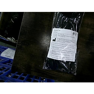 Lusofie Shaggy Plush Faux Fur Fabric Precut Strips 2x71inch Black Fur Fluffy Fuzzy Craft Fur for Gnomes Beard Santa Claus Hair Dwarf Cosplay Costume DIY Craft Decoration (Black)