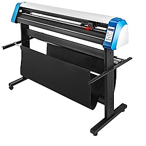 VEVOR Vinyl Cutter 53 Inch Vinyl Cutter Machine Semi-Automatic DIY Vinyl Printer Cutter Machine Manual Positioning Sign Cutting with Floor Stand Signmaster Software