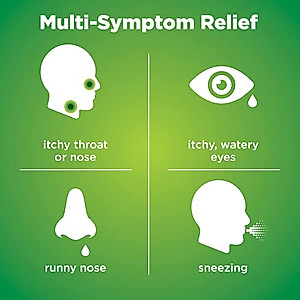 Amazon Basic Care All Day Allergy, Cetirizine Hydrochloride Tablets, 10 mg, Antihistamine, 90 Count