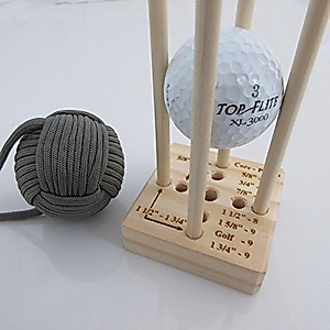 Multi-Monkey Paracord Tool Jig ~ Makes Ball Knots from 5/8" to 2 1/4"