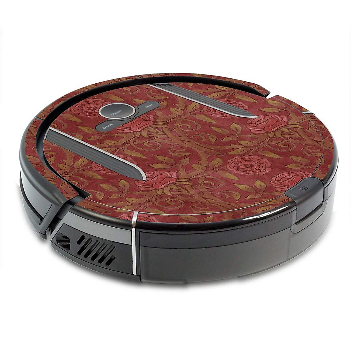 MightySkins Skin Compatible with Shark Ion Robot R85 Vacuum Minimal Cover - Neo Rose Pattern | Protective, Durable, and Unique Vinyl wrap Cover | Easy to Apply, Remove | Made in The USA