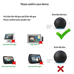 Power Cord Replacement for Alexa Dot 4th Gen/3rd Gen/5th Gen 2022, Show 5 2nd Generation 2021 Speaker, 15W Charger Adapter