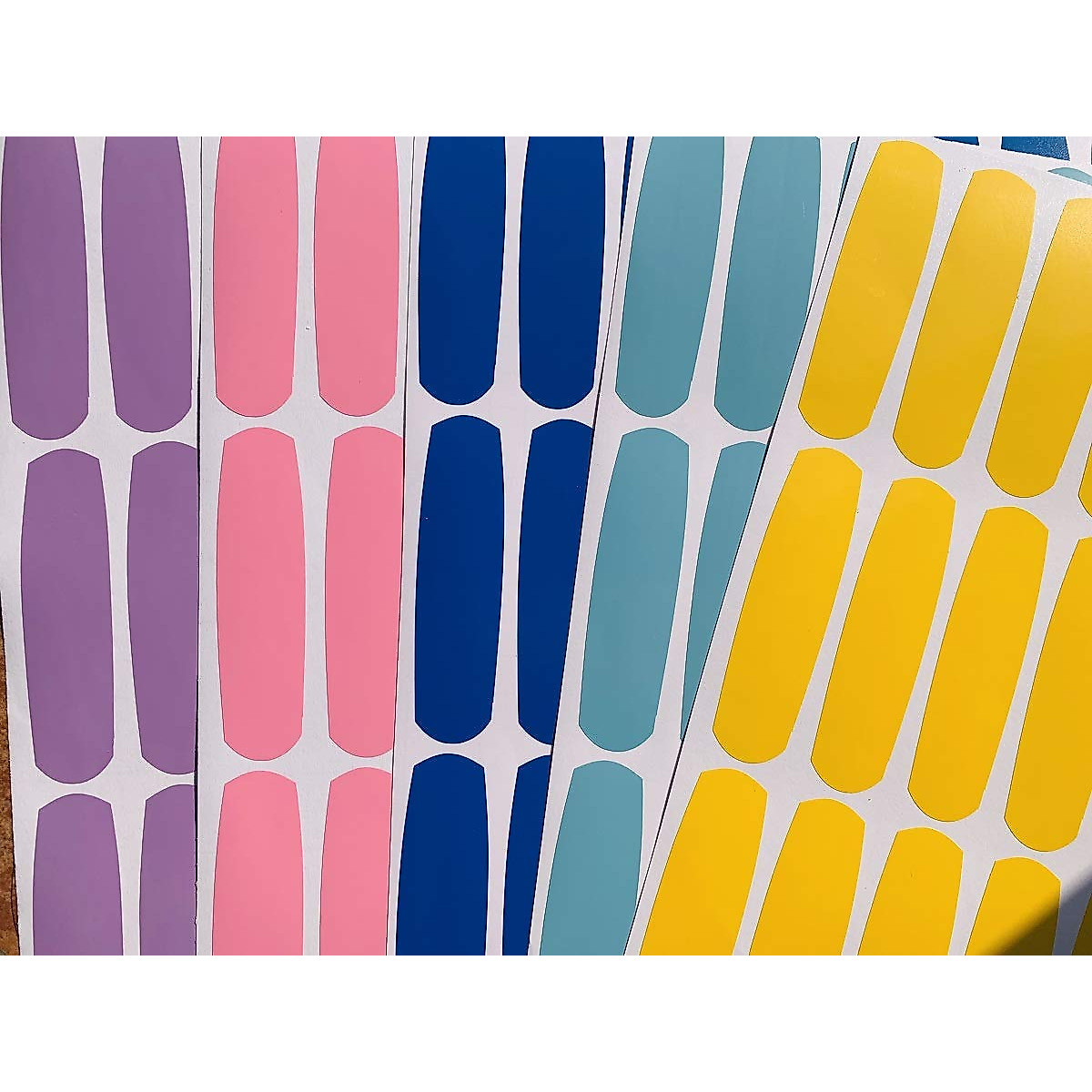 Easu Sprinkles Fabric Wall Decals Mini Bar Stickers Confetti Wall Decal Removable Peel and Stick Decals Kids Room Decor