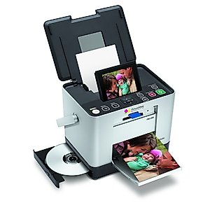 Epson PictureMate Zoom (PM290) Photo Lab Printer (Silver)