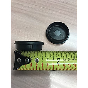 1 1/4" Deluxe Wrought Iron Chair Glide | Black | Pack of: 25