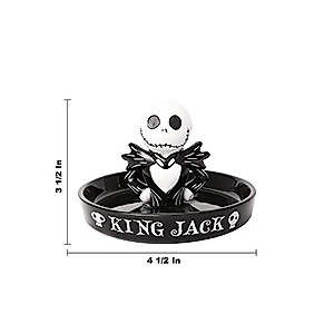Disney The Nightmare Before Christmas Jewelry Tray - Resin Trinket Dish - King Jack Jewelry Dish and Ring Dish