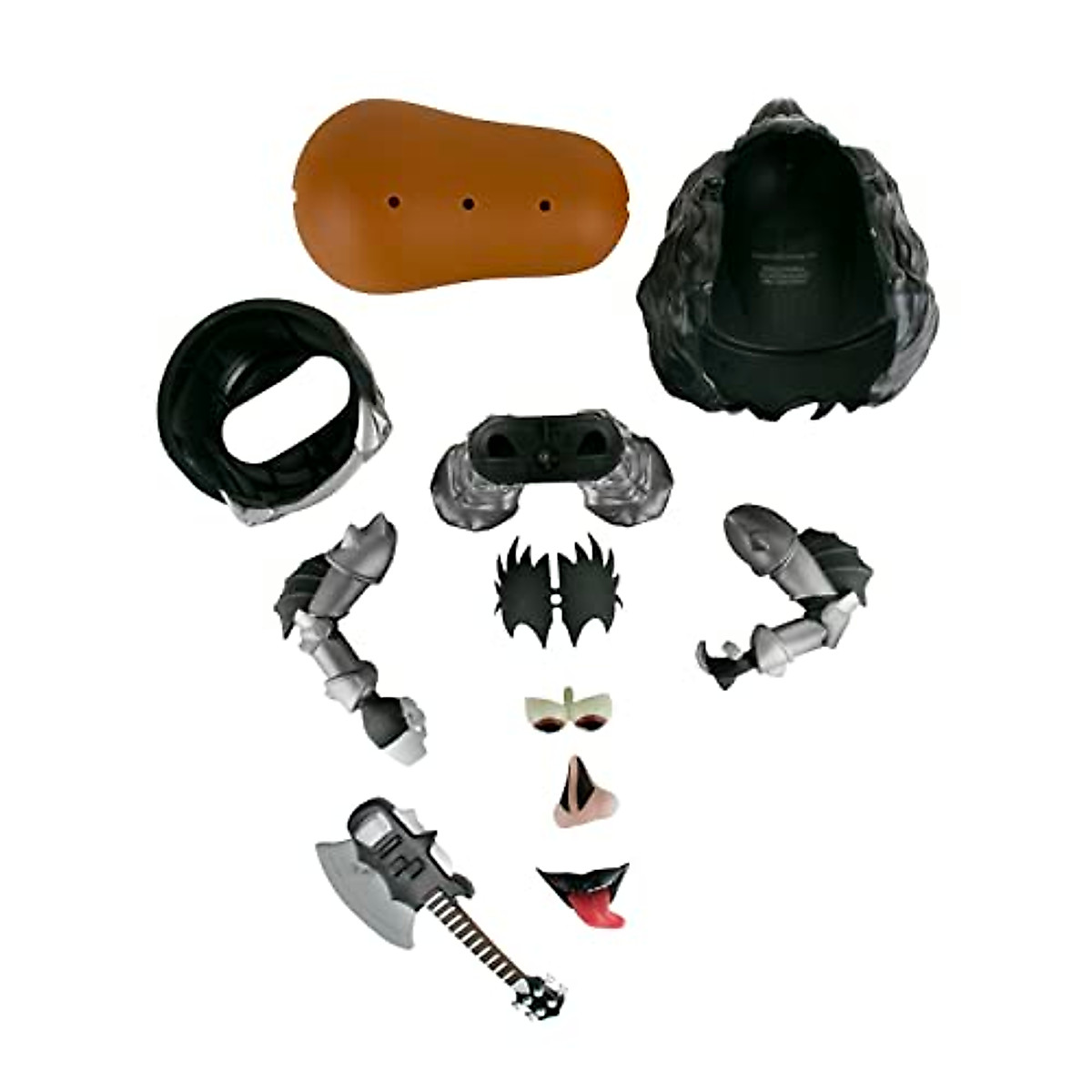 Super Impulse Poptaters - Kiss Gene Simmons, Includes 12 Interchangeable Parts Including one Surprise Potato Head Original Part!