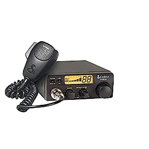 Cobra 19DXIV Professional CB Radio - Instant Channel 9 and 19, 4 Watt Output, Full 40 Channels, LCD Display, RF Gain Control, Compact Design