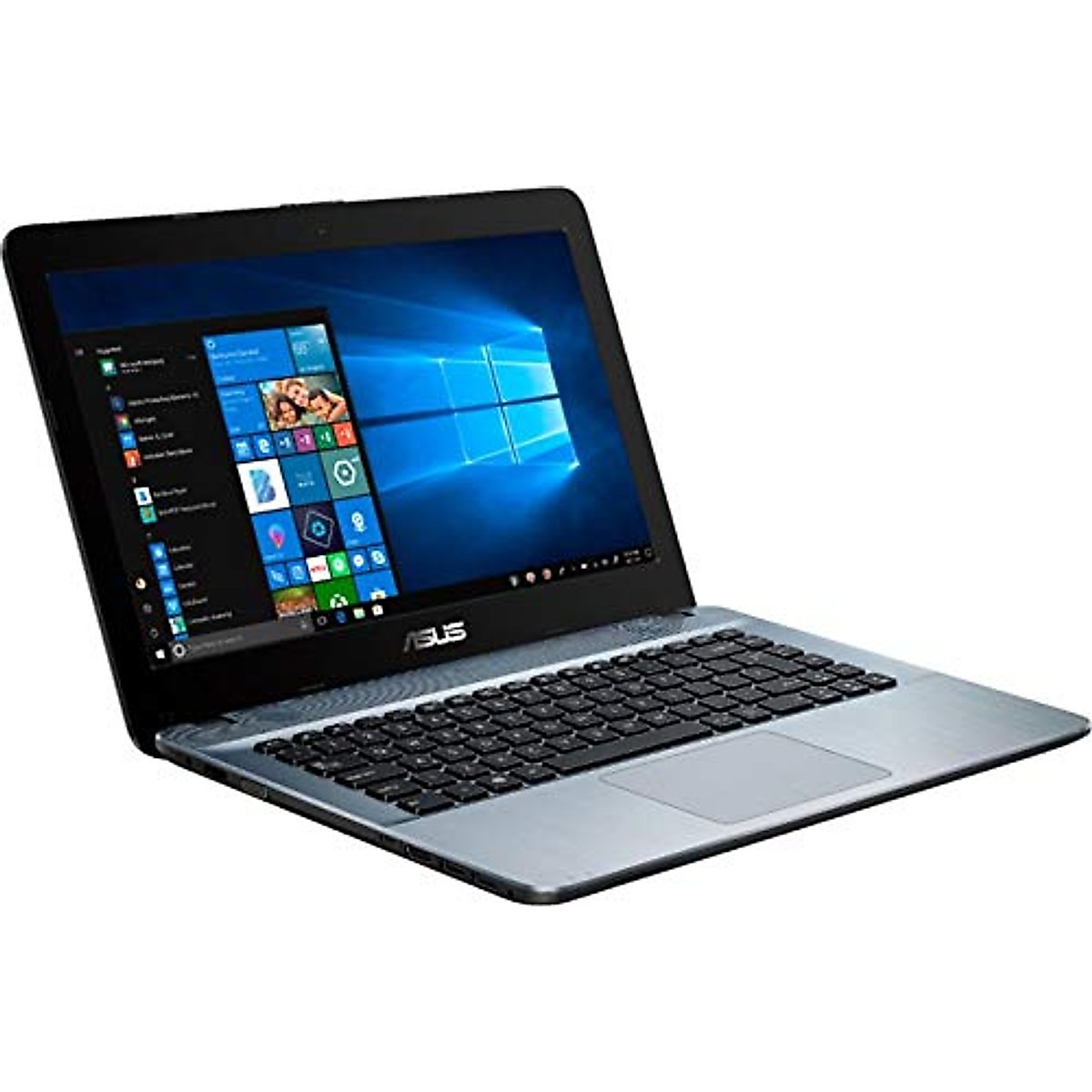 ASUS 2019 14" Premium High Performance Laptop Computer| AMD A6-9225 up to 3.0GHz| 4GB DDR4 RAM| 500GB HDD| AMD Radeon R4| WiFi| Bluetooth| USB 3.1 Type-C| HDMI| Silver Gradient| Windows 10 Home|