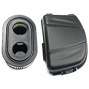 Hippotech 798452 Air Filter and 590548 Filter Cover Replacement for Briggs 093J02 09P700