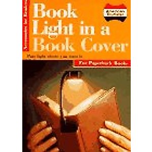 Booklight-in-a-Bookcover
