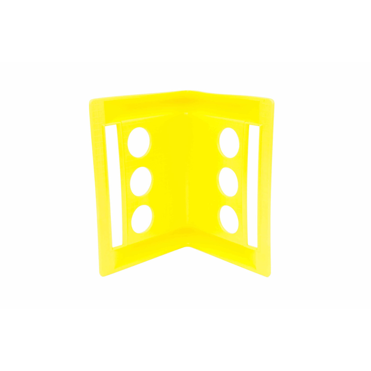 Mytee Products Flatbed Edge Protectors Kit - 20 Pack Yellow Plastic Corner Protectors (4" x 6") & 20 Pack Blue Plastic Corner Protectors (4" x 10") with Carrying Bag