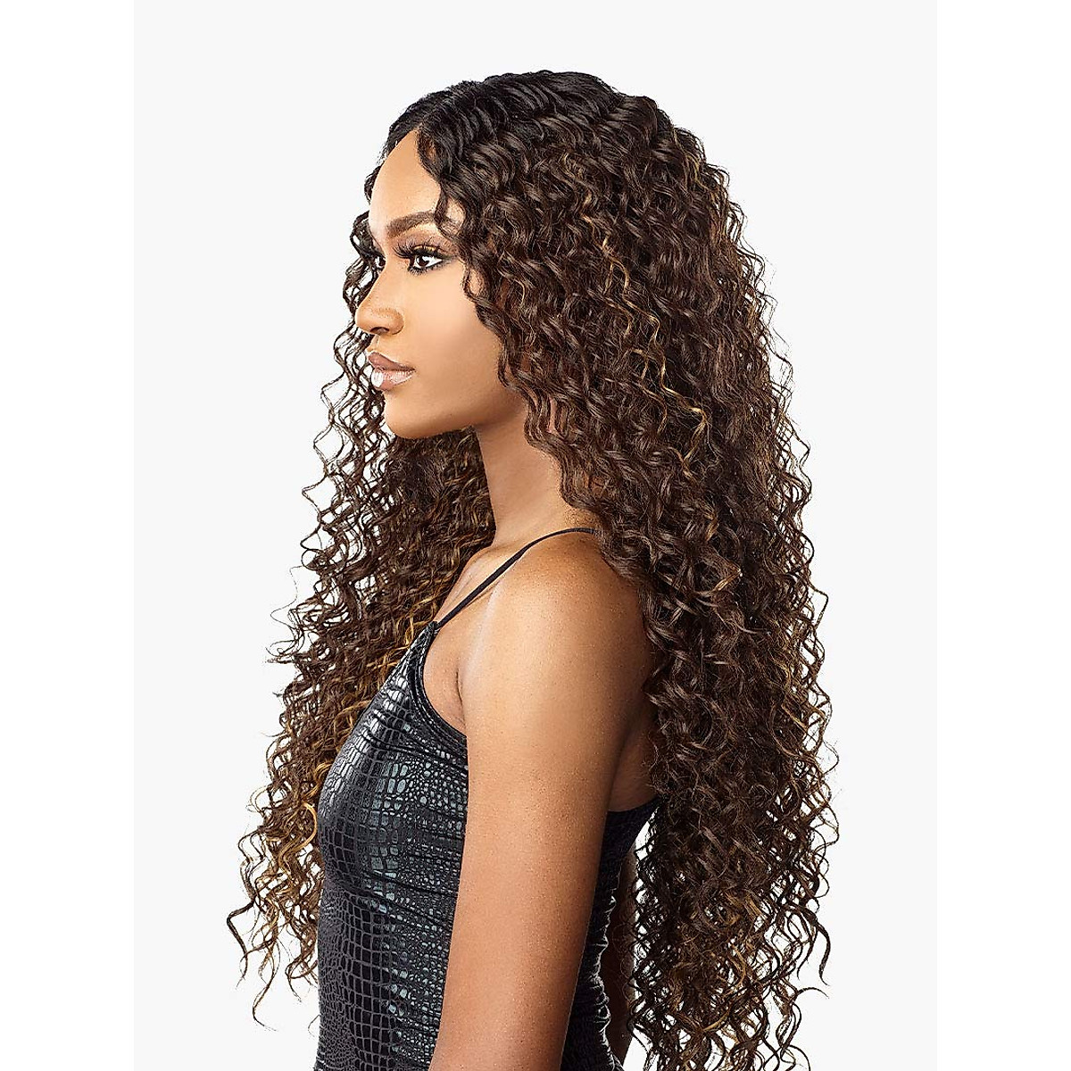 Sensationnel Vice Synthetic HD Lace Front Wig - VICE UNIT 1 (1B Off Black)