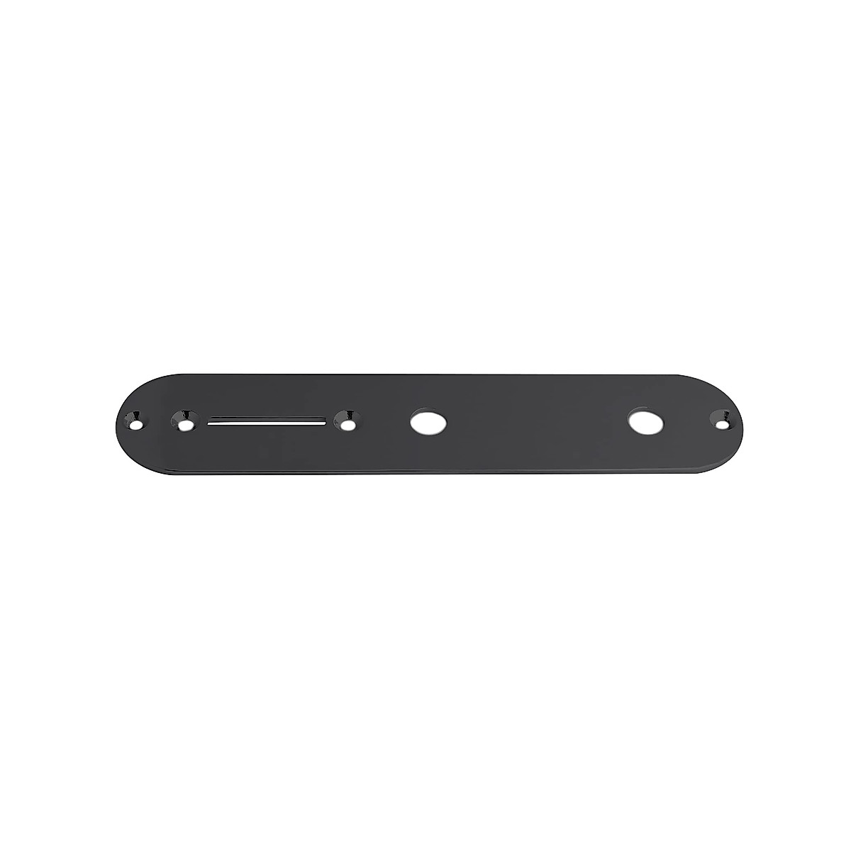 Rubatone Guitar Control Plate for Fender Tele Telecaster Squier Style Electric Guitar Metal Black 34.2mm Width.