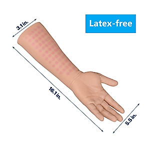 Ultrassist Intradermal Injection Practice Arm, Intradermal Injection Training Simulator for Nursing Students, Medical Education