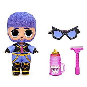 L.O.L. Surprise! Boys Series 5 Collectible Boy Doll with 7 Surprises, Reveal Hidden Flocked Hair, Accessories, Gift for Kids, Toys for Girls Boys Ages 4 5 6 7+ Years Old (Styles May Vary)