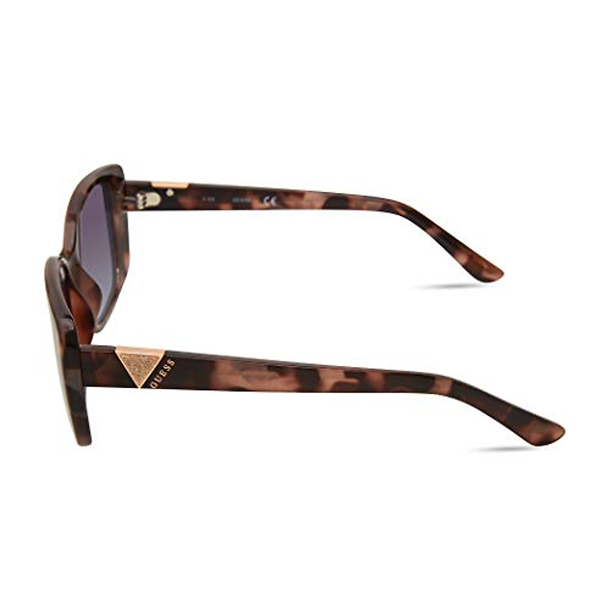 GUESS Women's Rectangular Sunglasses, Pink, 53mm