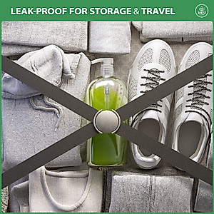 Bar5F Universal Shampoo/Conditioner Dispenser Pump for 1 Liter (33.8 Oz) Bottles - Natural Clear, Pack of 2