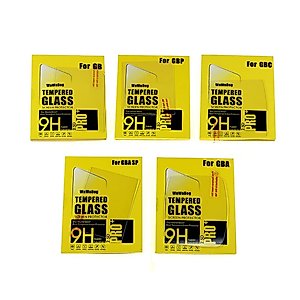 Limentea Protective Glass Film Anti Scratch Tempered Glass Protector for Gameboy GB GBA GBC GBP GBA SP Protector Film Guard (GB)