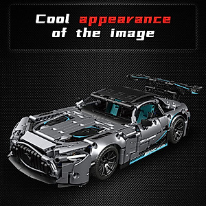 Mesiondy Sports Car Building Blocks Toys Boys or Adults Kits，1:14 MOC Building Set Raceing Car Model,Super Cars for Boys Age 12+ and Adult，(1466Pcs)