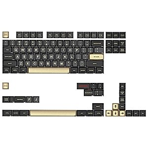 GATERON 112 Metal Keycaps Standard Version Customized Height Premium Double Anodized Aluminum CNC Ergonomic Mechanical Keyboard