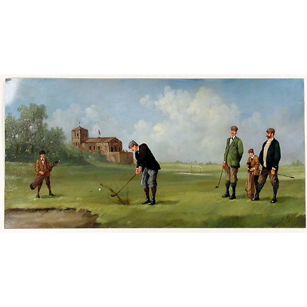 Edwardian Golfers