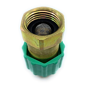 Fairview RV Water Pressure Regulator - High Flow @ 55 PSI, Lead-Free Design, Heavy Duty Brass, Screened Washer