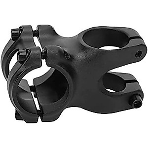 ZECHAO Bike Handlebar Stem 31.8mm,Aluminium Alloy Riser Mountain Mountain Road Bike Handlebar Drop Shipping Bike Stem Bike Parts Bike Stem (Color : Black, Size : 40mm)