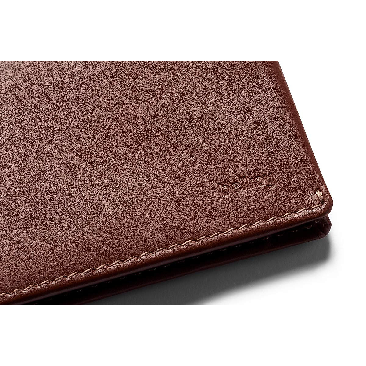 Bellroy Slim Sleeve (Slim Bifold Leather Wallet) - Charcoal - Cocoa Java