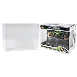 Viturio Pop Protector Cases Compatible with Funko Pop! Movie Moments Vinyl Figures .50mm (2 Pack)