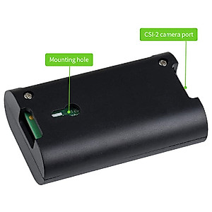 Pi Zero Enclosure, ABS Protection Case for Raspberry Pi Zero 2 W/Pi 2 WH/Pi Zero W/Pi Zero WH (Case Only)