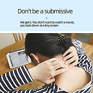EXCEART Portable Mini Projectors LED Micro Projector 1080P LCD Video for Children Present Video TV Movie Party Game HDMI USB AV Interfaces and Remote Control