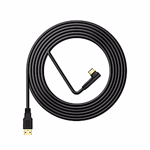 5m Link Cable Compatible for Oculus Quest/Quest 2 VR High Speed Data Transfer Cable for PC Gaming and Charging and Fast Charging Cable