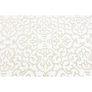 Unique Loom Rushmore Collection Area Rug - Johnson (5' 1" x 8' Rectangle, Snow White/ Beige)