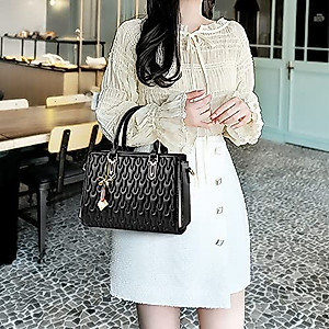 Womens Satchel Bags in Leather Tote Bag Hobo Tote Bag Fashionable Handbags Shoulder Bag Purse Messenger Bag Leather Handbag