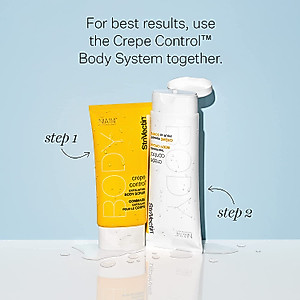 StriVectin Tighten & Lift Crepe Control Exfoliating Body Scrub, Targets Crepiness and Rough, Dull Skin, 5 Fl Oz, white