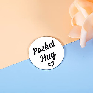 Christmas Stocking Stuffer for Teen Boy Girl Birthday Gift for Son Daughter from Mom Dad Get Well Soon Gift for Him Her, Inspirational Pocket Hug Token Leaving Gift for Coworker Friends