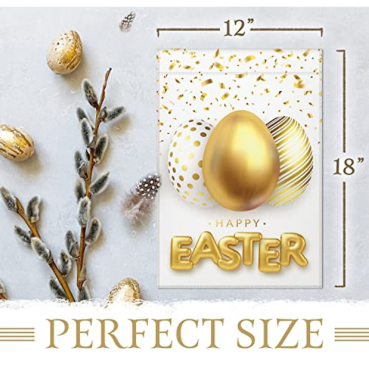 Seasonal Garden Flags Set of 12 Double Sided 12x18, Seasonal Garden Flag, Holiday Flags, Yard Flag, Mini Garden Flags, Outdoor Flags Decorative 12x18, Lawn Flag, Seasonal Garden Flags Pack (Seasons)