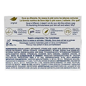 Dove, Beauty Bar Soap Variety Pack of 12, Go Fresh, Shea Butter, Coconut Milk, White - 135g