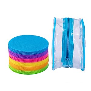 Nylon Floor Spots Circles Carpet Spots Maker Dots for Teachers and Children Preschool Classrooms