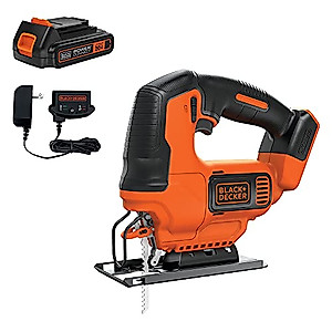 BLACK+DECKER 20V MAX* POWERCONNECT Cordless Jig Saw (BDCJS20C)