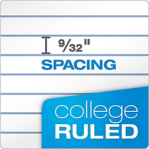 Oxford Composition Notebooks, College Ruled Paper, 9-3/4" x 7-1/2", Black Marble Covers, 100 Sheets, 12 per Pack (63796)