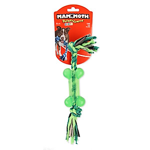 Mammoth Cloth Rope with TPR Bone Toy, Small