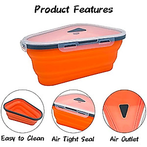 Farisod Pizza Storage Container Expandable,Pizza Container with 5 Microwavable Serving Trays,Adjustable Pizza Slice Container,Easy to Organize Pizza Storage, Saving Space,Microwave Safe (Black)