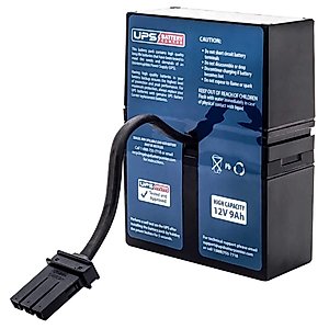 UPSBatteryCenter Compatible Replacement for APC Back-UPS XS 1500VA BX1500 Battery Pack