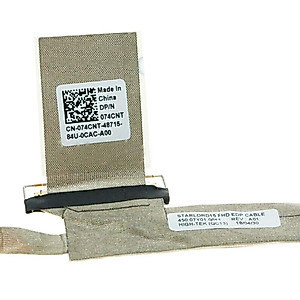 Zahara LCD Screen Touch Display Cable 40PIN Replacement for DELL Inspiron 15 7569 7579 15 5568 5578 P58F 5579 74CNT 074CNT 450.07Y01.0011 450.07Y01.0001 450.07Y01.0021