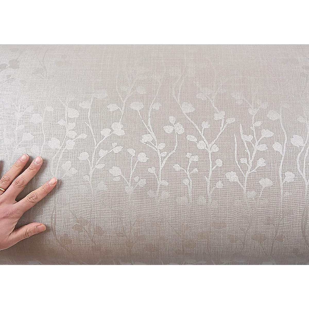 ROSEROSA Peel and Stick PVC Floral Self-Adhesive Wallpaper Covering Countertop Backsplash Herb Garden (PG4181-2 : 2.00 Feet X 6.56 Feet)